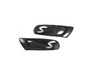 ECS - 63137298351CF - Side Turn Signal Scuttles "S" Carbon Fiber Covers