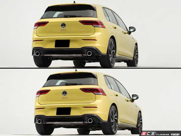 ECS - 000552LA01KT - MK8 GTI Wheel Spacer Flush Kit - 19" OEM Wheels ...
