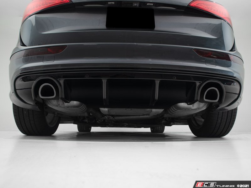 ECS - 012598la01KT - B8 Q5 Rear Diffuser - Gloss Black