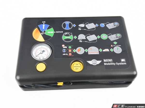 Genuine MINI - 71105A34B49 - TIRE MOBILITY SET - MINI Mobility Set (71 ...