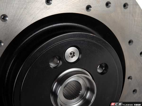 ECS - 017757LA01 - Stainless Steel Brake Rotor Set Screws - Pair