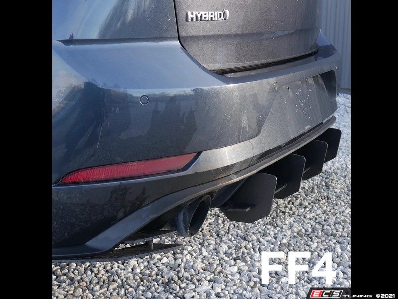 Beri-Backer - MK75GTIBERIBACK - MK7.5 GTI Rear Diffuser Kit - Build ...