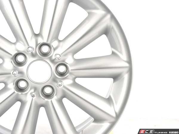 Genuine MINI - 36116856045 - 518 MINI Vent Spoke 17" (5x112) Bright ...