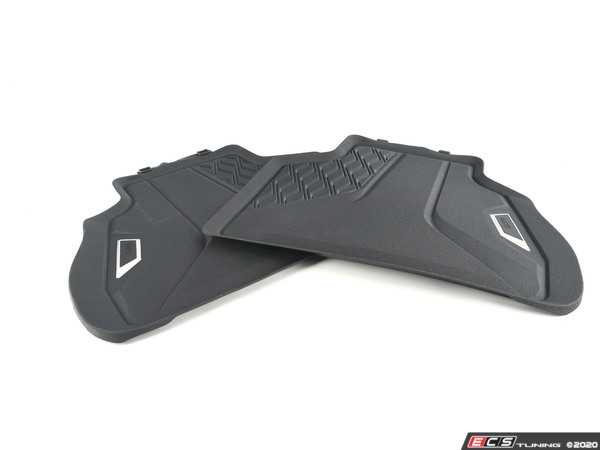 Genuine BMW - 51472458555 - All Weather Rubber Floor Mats - Rear (2nd ...