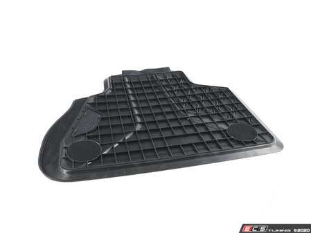 Genuine BMW - 51472458555 - All Weather Rubber Floor Mats - Rear (2nd ...