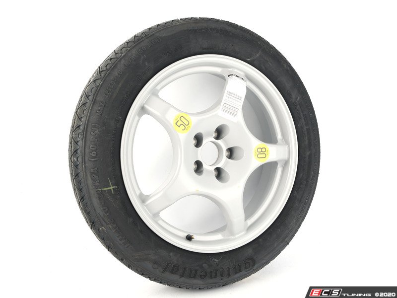 Genuine BMW - 36115A3E078 - SPACE SAVER WHEEL WITH TIRE (36-11-5-A3E-078)