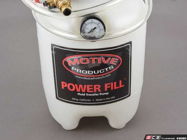 Assembled By ECS - 1735KT - 1 Gallon Power Fill Pro Fluid Transfer Pump ...