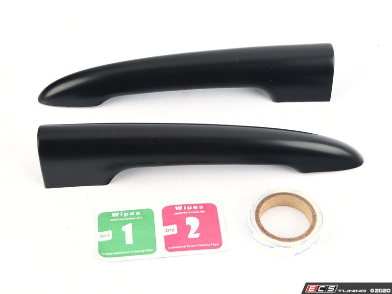 ECS - 51247228923 - Door Handle Split Door - Black Cover Set
