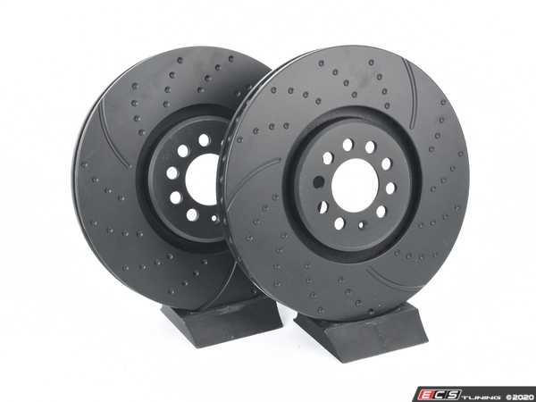 EBC - GD1153 - Front Slotted And Dimpled Brake Rotors - Pair (334x32)
