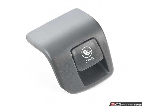 Genuine BMW - 52207474110 - COVER ISOFIX RIGHT (52-20-7-474-110)