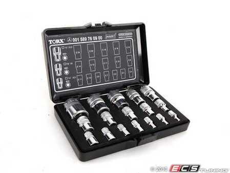 Genuine Mercedes Benz - 001589760900 - External Torx Socket Set - (NO ...