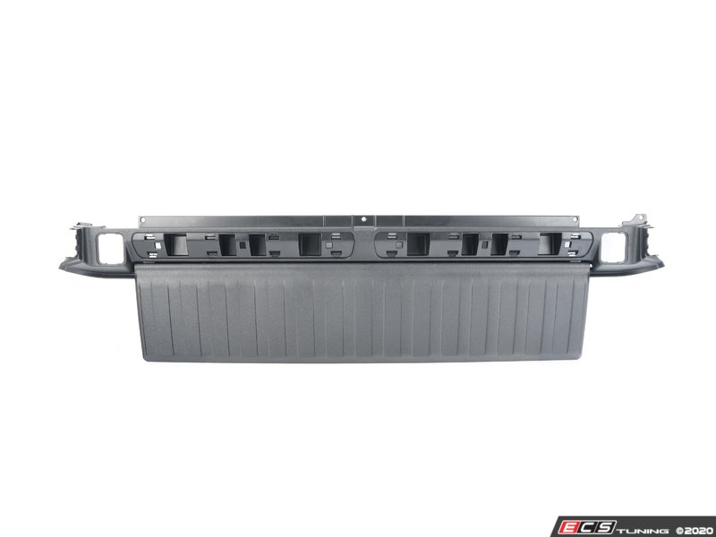 Genuine BMW - 51477377640 - Loading Sill Cover - Black (51-47-7-377-640)