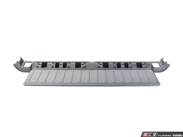 Genuine BMW - 51477377640 - Loading Sill Cover - Black (51-47-7-377-640)