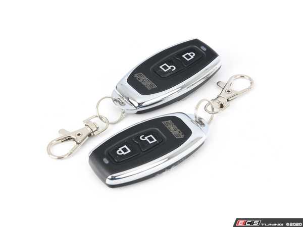 ECS - 591209-02 - Remote Key Fob Switch Set & Exhaust Valve ...