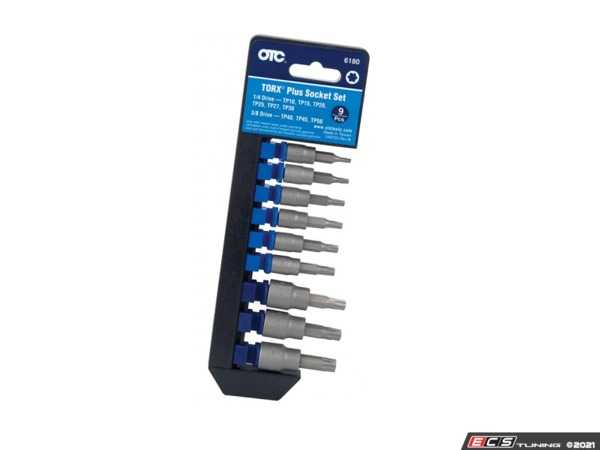 OTC - OTC6180 - 9 Piece Torx Plus Bit Socket Set