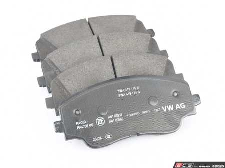 Genuine Volkswagen Audi - 5WA698151M - Front Brake Pad Set (5WA 698 151 M)