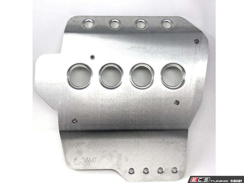 CJM Industries - 2021104-ECD - MQB 2.0T Engine Cover - Dimpled