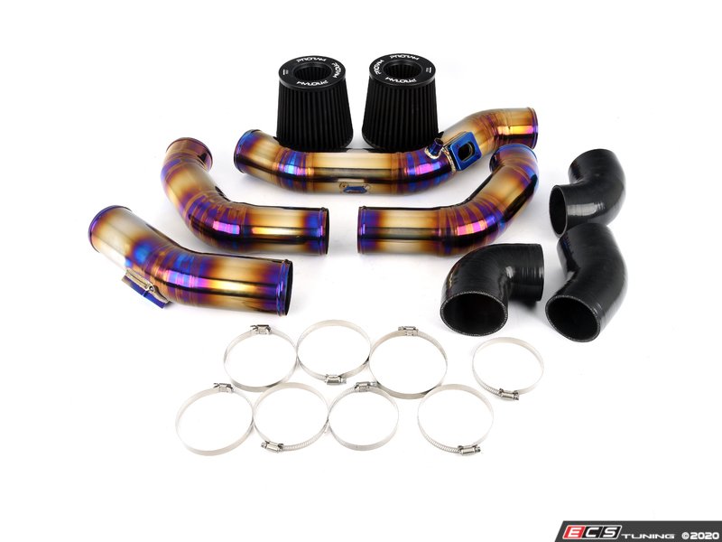 ApexBuilt - INT-S55-F8X-FMTI - ApexBuilt Titanium Front Mount Intake ...