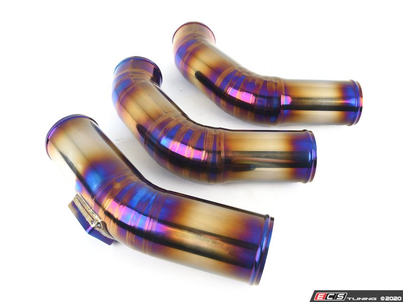 ApexBuilt - INT-S55-F8X-FMTI - ApexBuilt Titanium Front Mount Intake ...