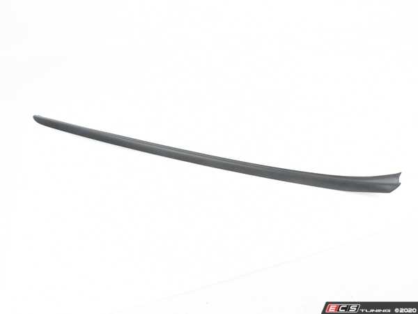Genuine Volkswagen Audi - 8R0854328A01C - Water Deflector - Satin Black ...
