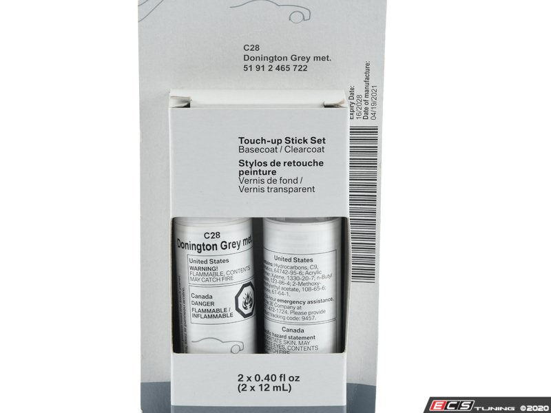 Genuine BMW - 51912465722KT - Touch Up Paint Stick - Donington Grey ...