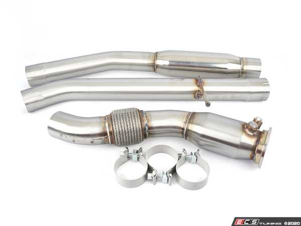 VRSF - 10702041 - VRSF M57 Downpipe & Midpipe Combo Upgrade For E70 X5D