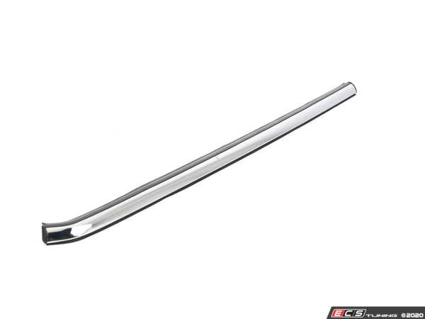 Genuine MINI - 51357491332 - Molding Side - Rear Right (51-35-7-491-332)