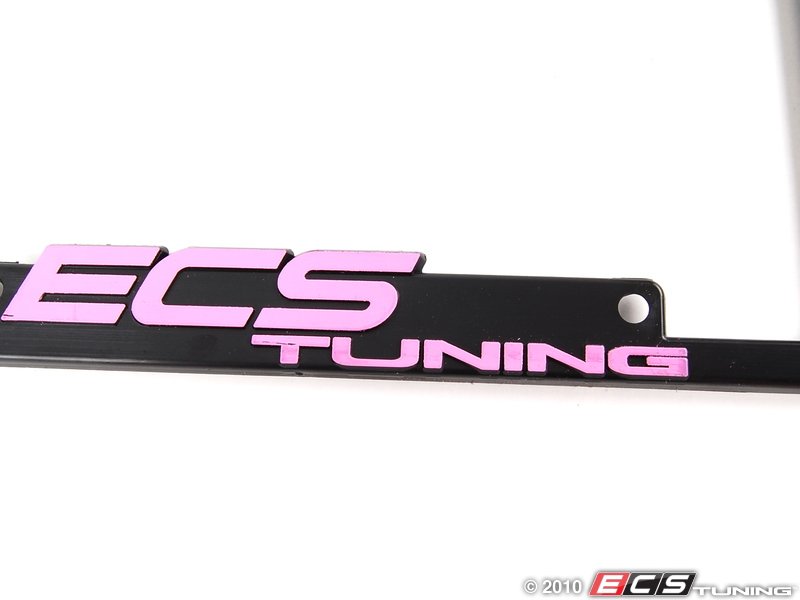 ECS - ECS-LP-FRAME-PNK - ECS Tuning License Plate Frame - Pink - (NO ...