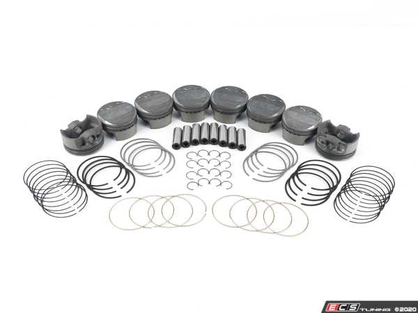 Mahle Motorsports - 197843622 - MAHLE Forged Piston Kit 92mm - S65 - 4.0L
