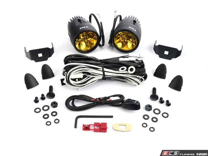 PIAA - 22-02772 - LP270 2.75" LED Ion Yellow Driving Light Kit