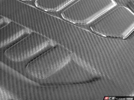 ECS - 000509LA02 - MK8 GTI/Golf R & 8Y A3/ S3 Carbon Fiber Engine Cover