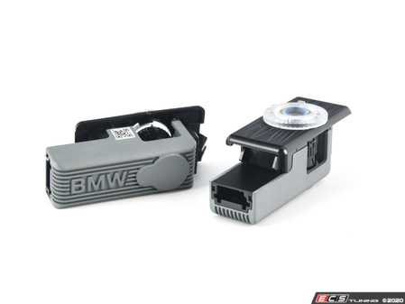 Genuine BMW - 63312463924 - BMW LED Door Light Projectors - 50mm (63-31 ...