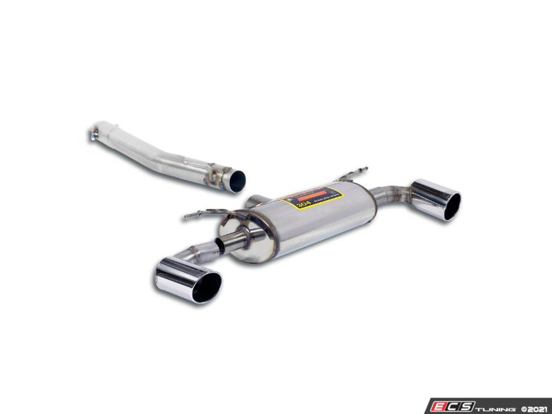 Supersprint - 049224 - Performance Rear Exhaust - Non-Valved