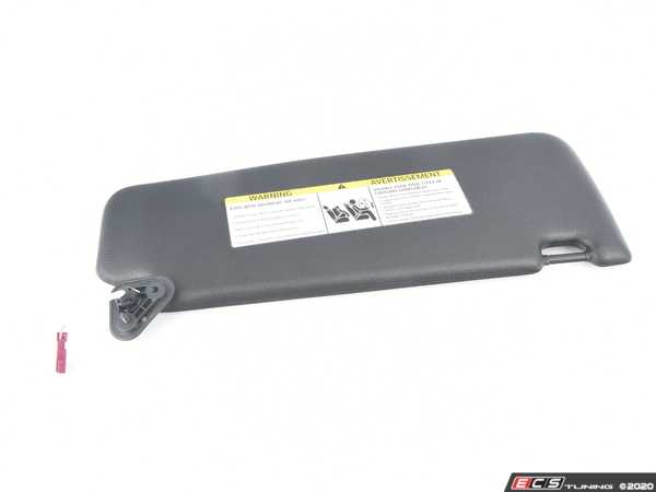 Genuine BMW - 51167252051 - Sun Visor with Miror - Left - Black (51-16 ...