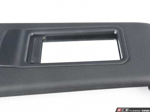 Genuine BMW - 51167252051 - Sun Visor with Miror - Left - Black (51-16 ...