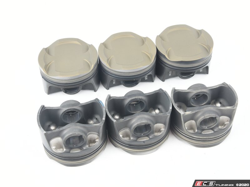 Mahle Motorsports - 197883929T - MAHLE PowerPak Forged Piston Kit with ...
