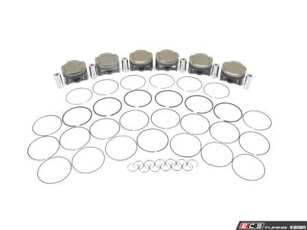 Mahle Motorsports - 197883929T - MAHLE PowerPak Forged Piston Kit with ...