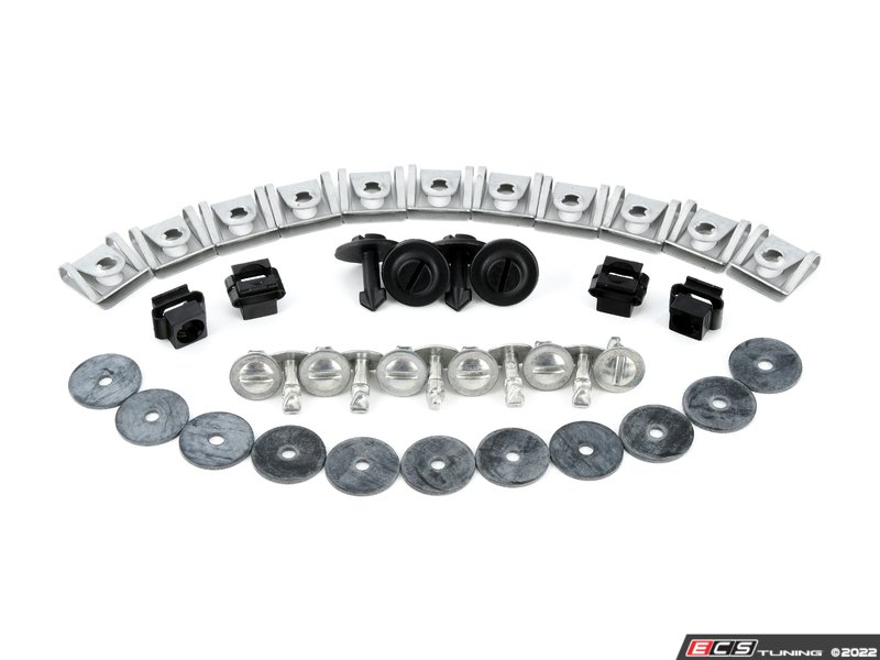 Assembled By ECS - 8D0805960121kt - Front Belly Pan Installation ...