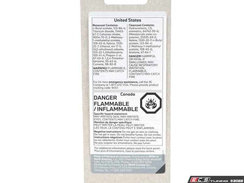 Genuine BMW - 51912405115KT - Touch Up Paint Stick - Estoril Blue ...