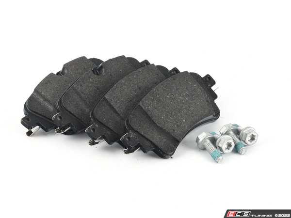 Genuine Volkswagen Audi - 8w0698451bgKT - Rear Brake Pad Set (8w0 698 ...