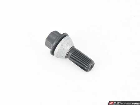 Genuine BMW - 36136795153 - Wheel Bolt - M14x1.25 (Black) (36-13-6-795-153)