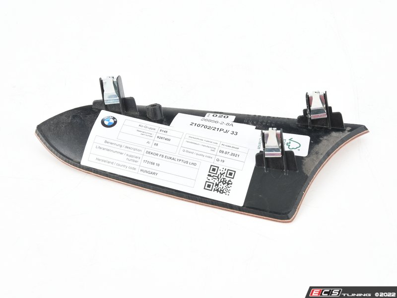 Genuine BMW - 51459332448 - Eucalyptus Dashboard Trim Set (51-45-9-332-448)