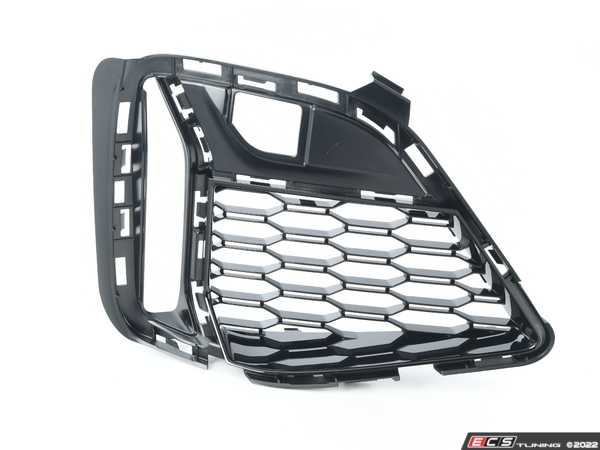 Genuine BMW - 51118075650 - GRILL, AIR INTAKE, OPEN, RIG (51-11-8-075-650)