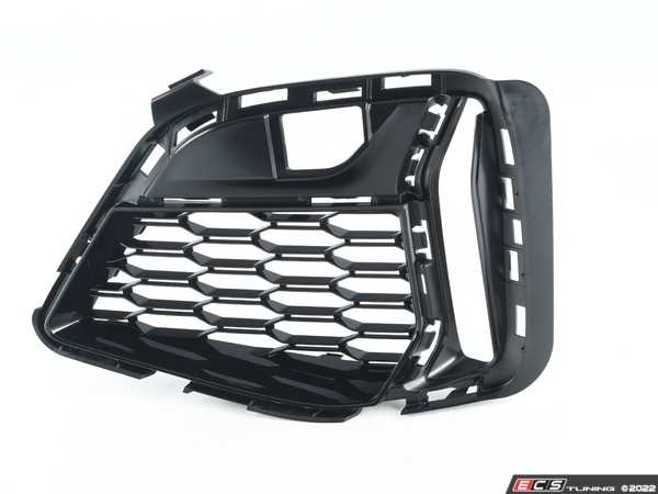 Genuine BMW - 51118075649 - GRILL, AIR INTAKE, OPEN, LEF (51-11-8-075-649)