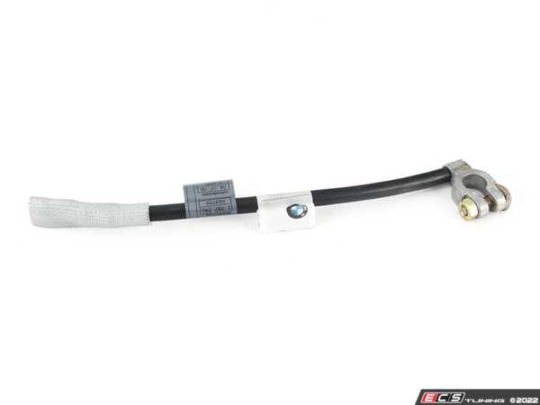 Genuine BMW - 12421737741 - Negative Battery Cable (12-42-1-737-741)