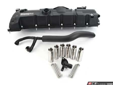 Assembled By ECS - 11127552281pKT - Valve Cover & PCV Valve Refresh Kit ...