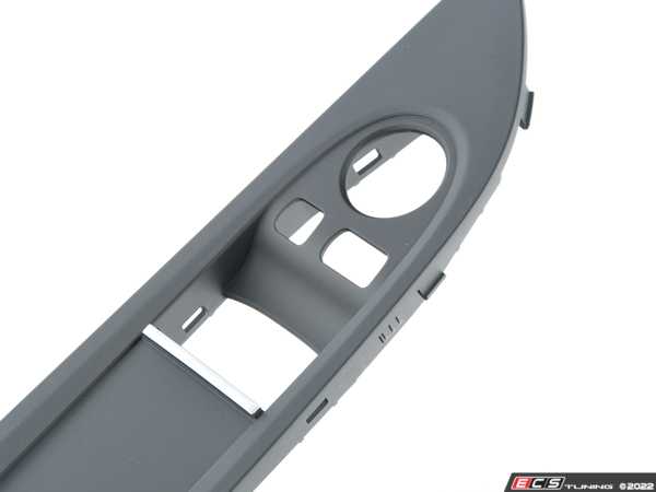 Genuine BMW - 51417258393 - SWITCH COVER, DRIVER (51-41-7-258-393)