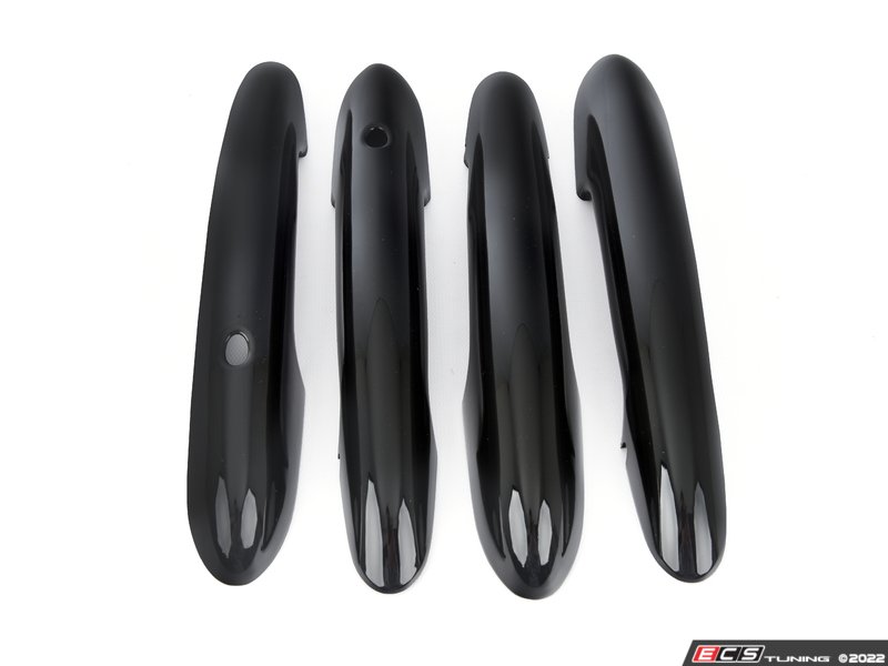 ECS - 512174345352 - Door Handle Piano Black Cover - Set Of Four With ...
