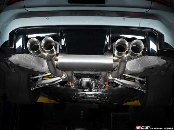 Enthusiast Bundles - 008621LAEBKT - G8x M3/M4 Titanium Valved Cat-Back ...