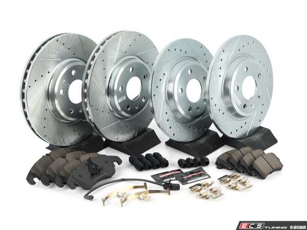 Power Stop - k5754KT - Z23 Evolution Sport Front & Rear Brake Service Kit